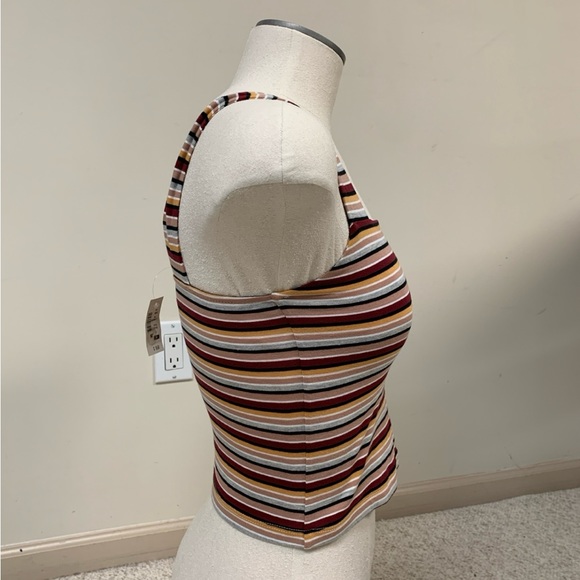 Aeropostale | Tops | Nwt Aropostale Multicolored Striped Cropped Tank ...